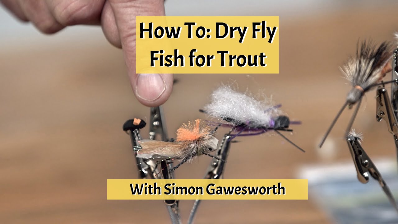 How To: Dry Fly Fish for Trout - YouTube