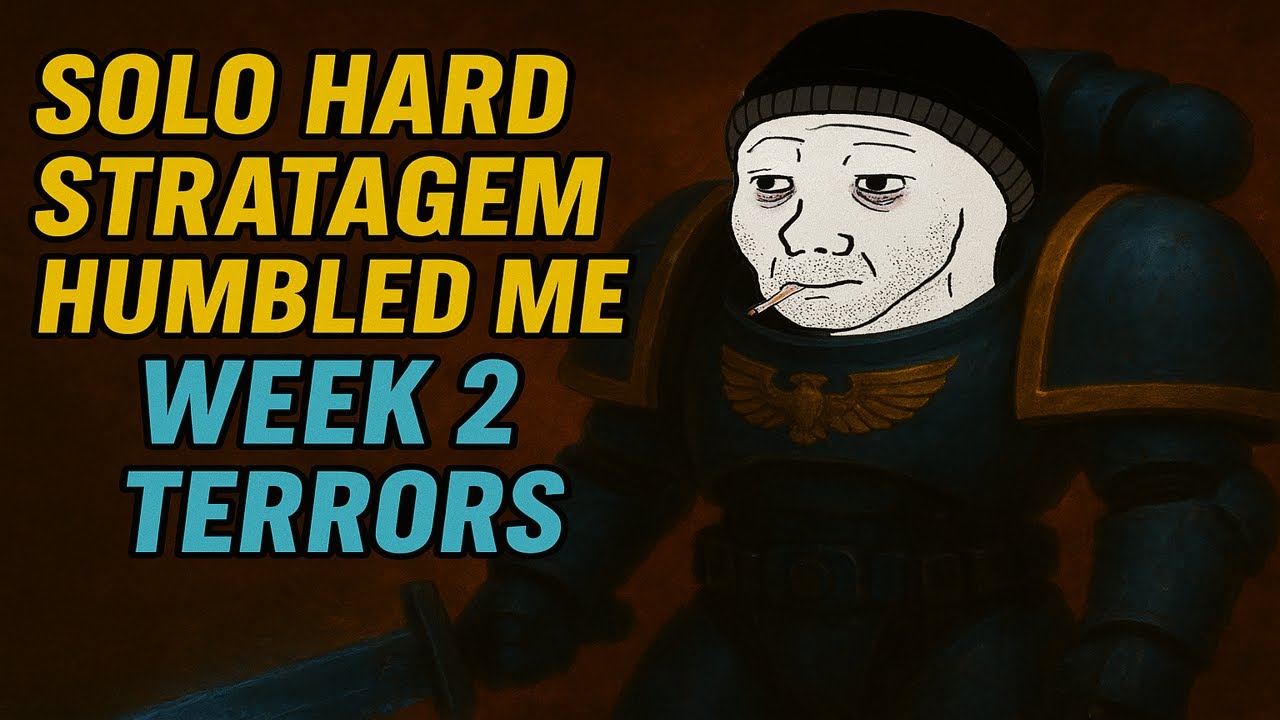Week 2 Hard Stratagems HUMBLED me | RAGE ALERT | Assault Solo # ...