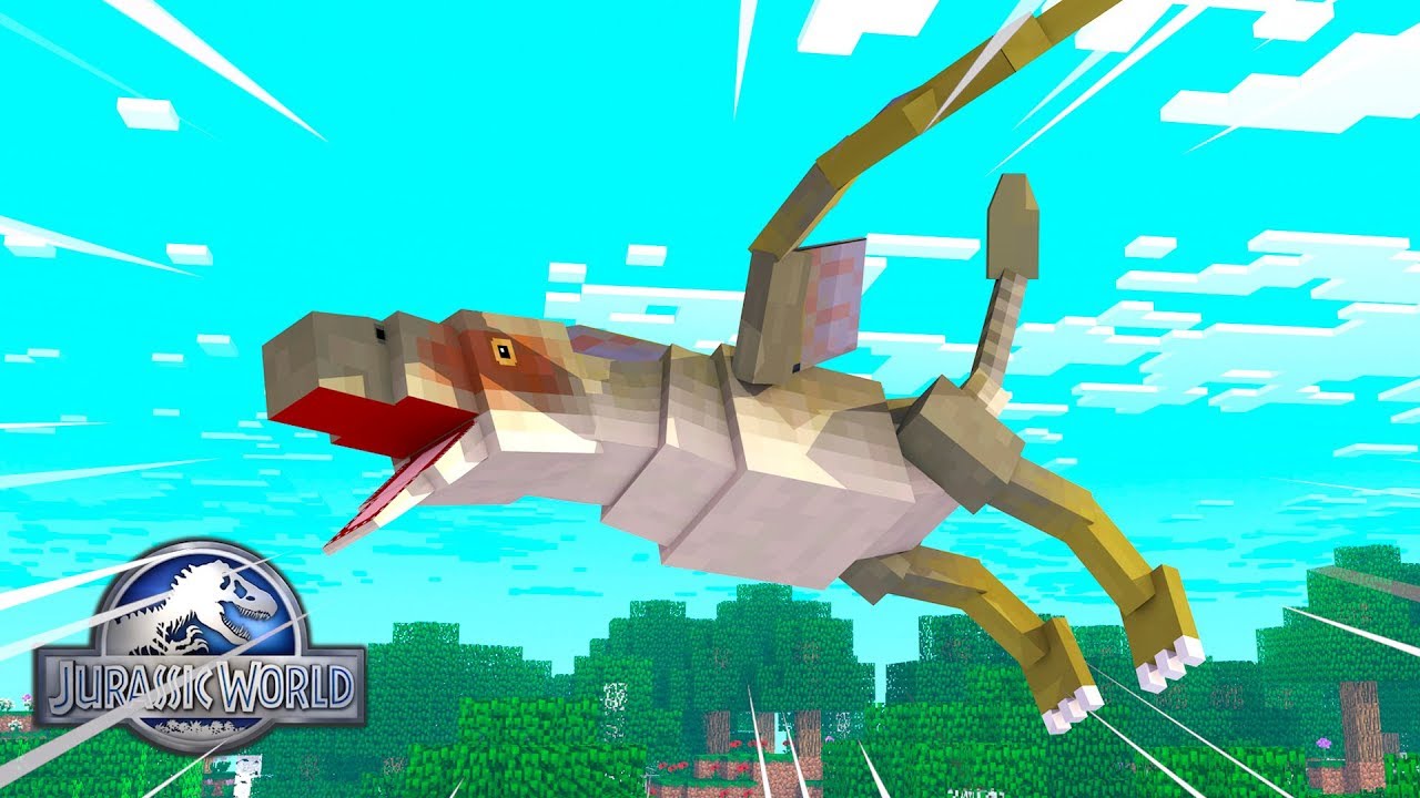 Minecraft: DIMOPHORDON ! REPTIL VOADOR - JURASSIC WORLD Ep.28 ‹ LOKI ...