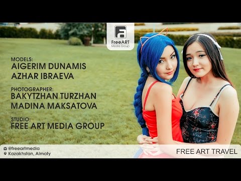 Almaty, Backstage Photoshoot - Anime Style