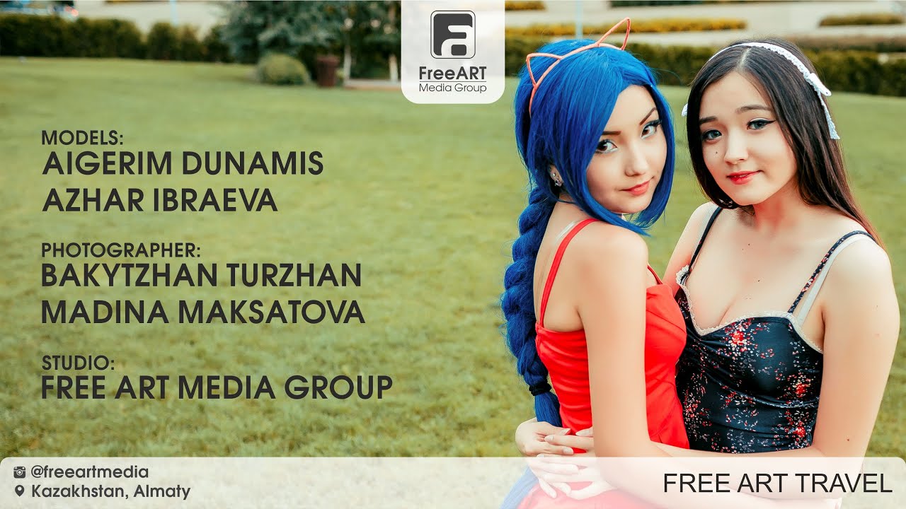 Almaty, Backstage Photoshoot - Anime Style - YouTube