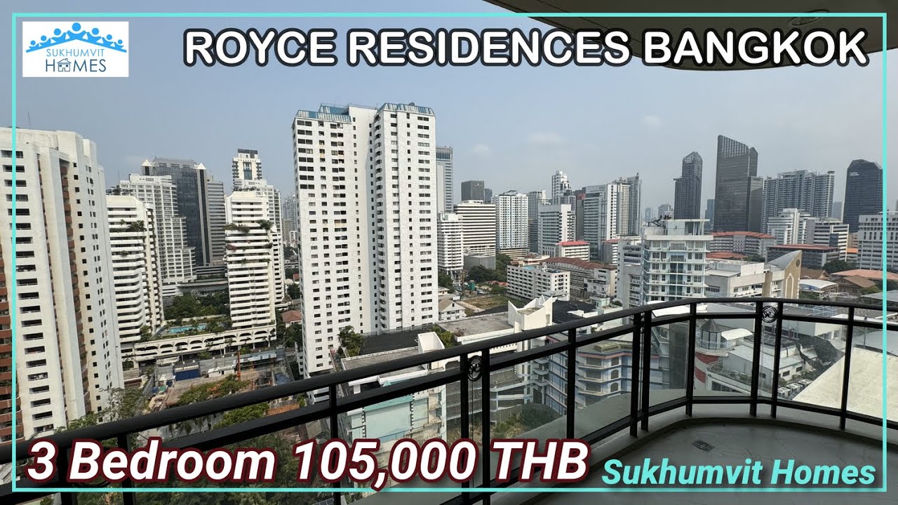 Bangkok Luxury 3 bedroom Condo For Rent Royce Private Residences ...