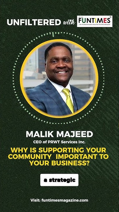 He’s Changing the Game for Young Talent—Meet Malik Majeed! 🚀 #blackexcellence - YouTube