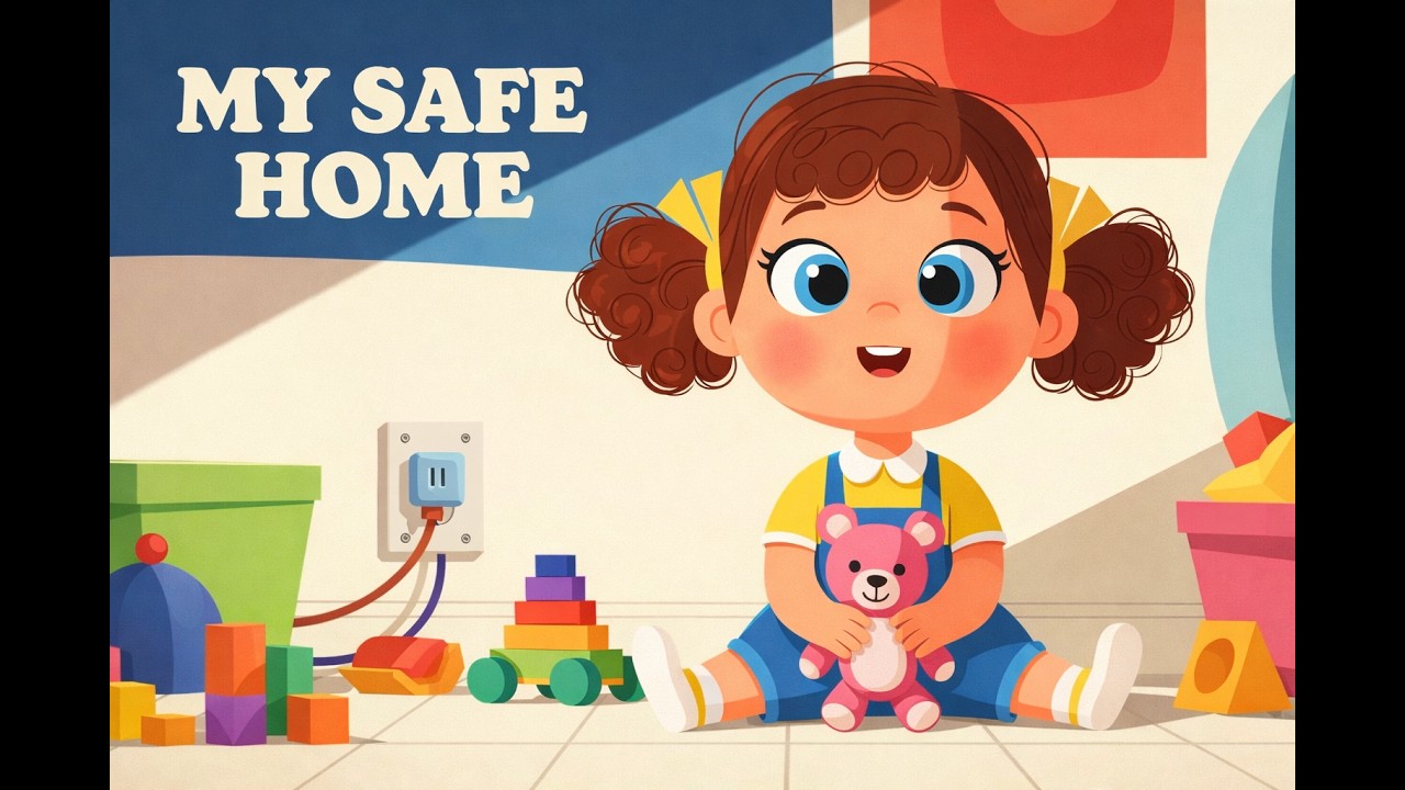My Safe Home | Kids Safety Story at Home | Educational Cartoon for ...