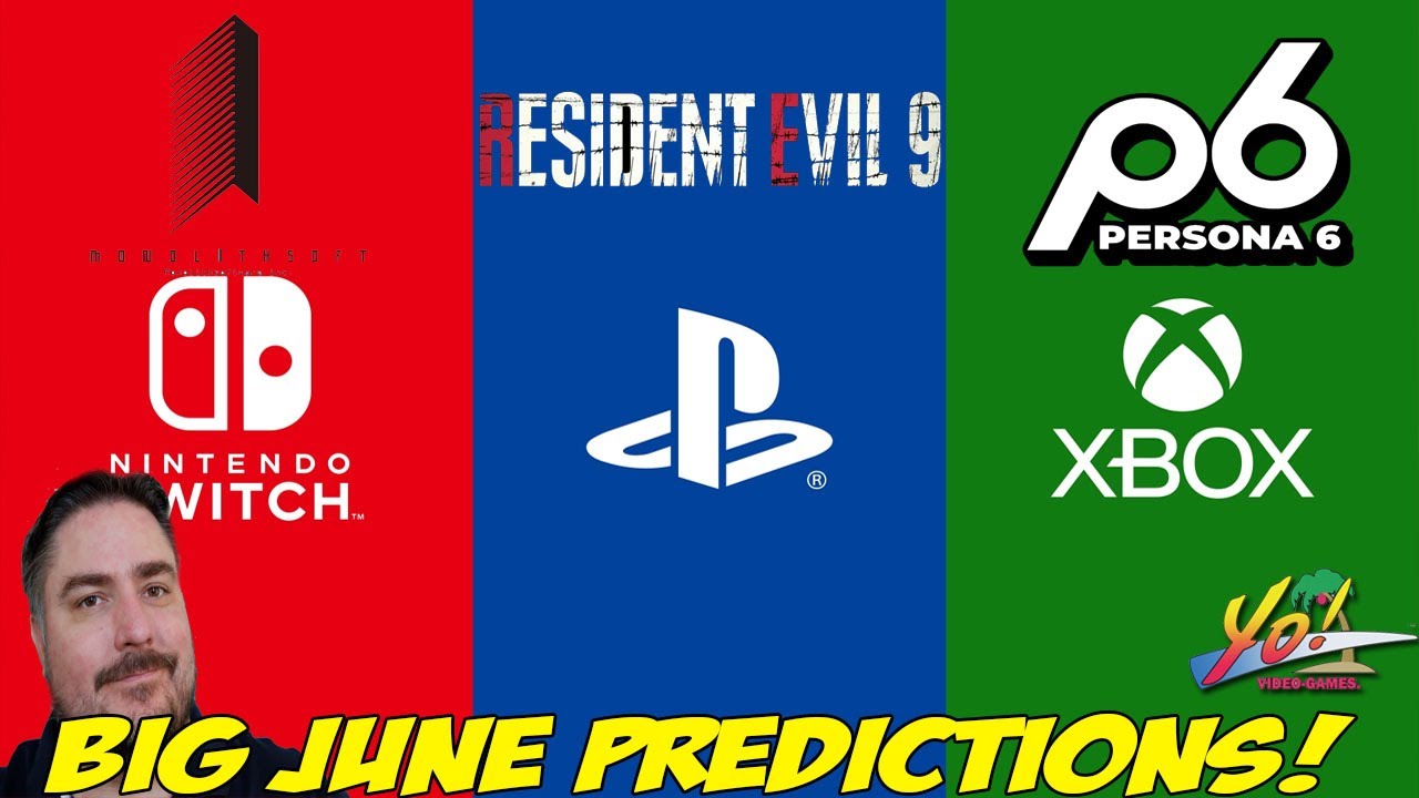 My Big Fat June Predictions! First Party 2025! - YoVideogames - YouTube