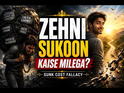 Zehni Sukoon Chahiye? To Mazi Ka Bojh Chhorna Sikhein | Sunk Cost Fallacy