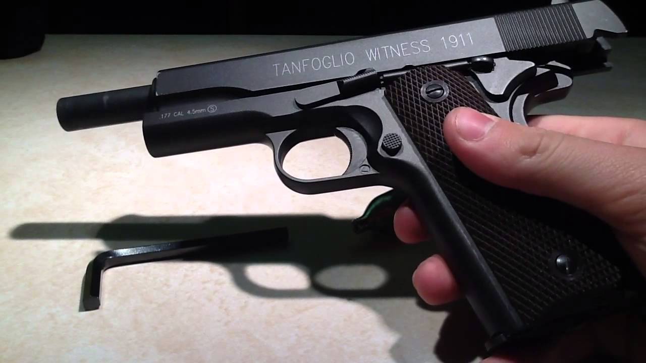 Tanfoglio witness 1911 review - YouTube