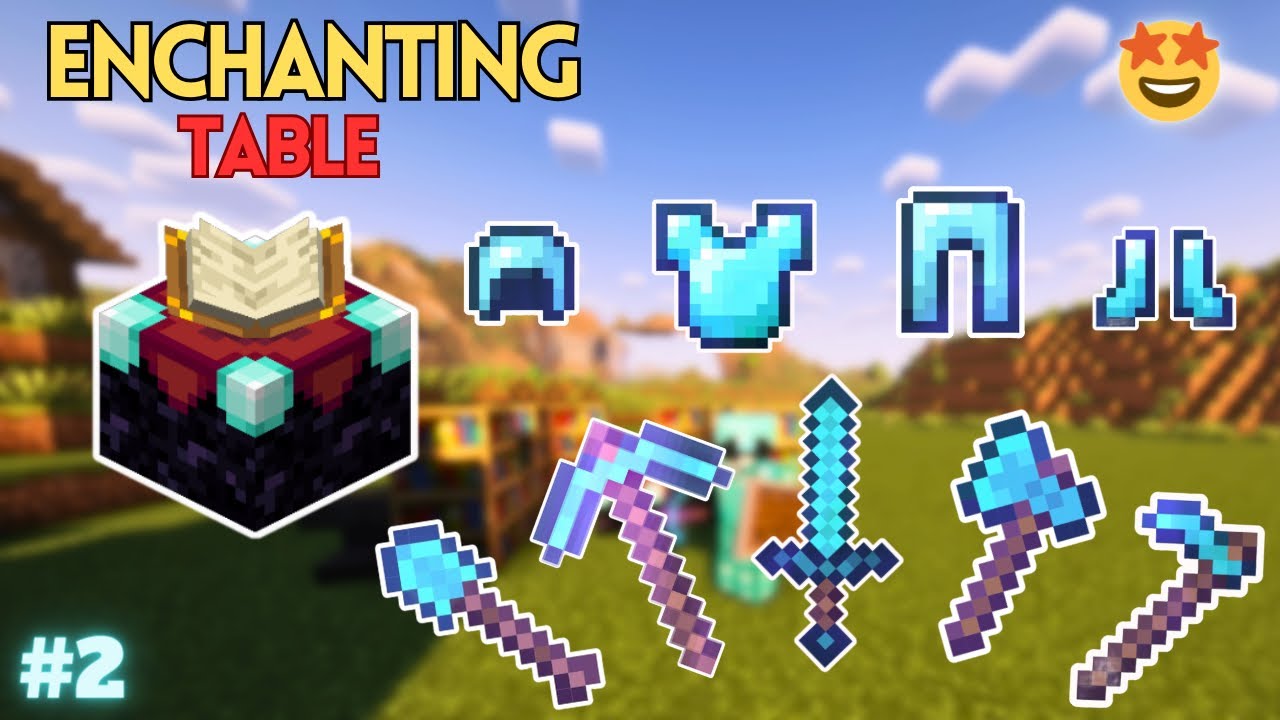 I Setup my Ultimate Enchanting table | Creating the Perfect Setup.! 🌈 ...