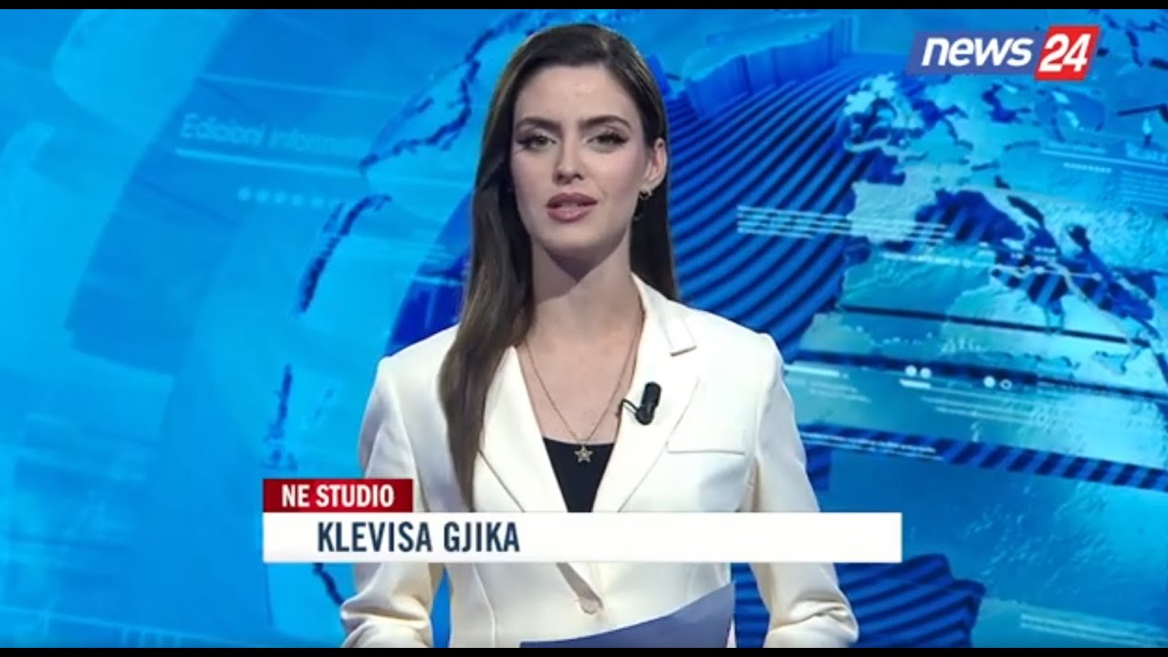 10 qershor 2024 Edicioni i Lajmeve ne News24 ne studio Klevisa Gjika ...