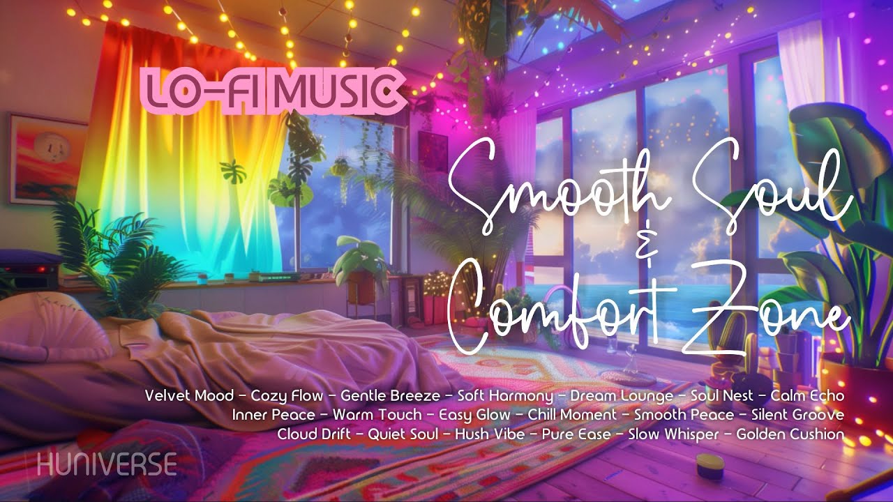 Smooth Soul & Comfort Zone 💖 Lofi Music Instrument 💙 Huniverse Lo-Fi ...