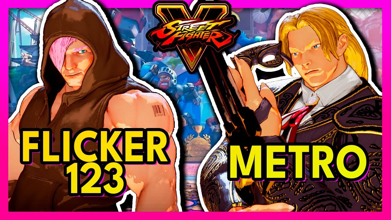 SFV 🥊 Flicker123 (ED) VS Metro (VEGA) 🥊 スト5 🥊 SF5 🥊 Street Fighter 5 ...