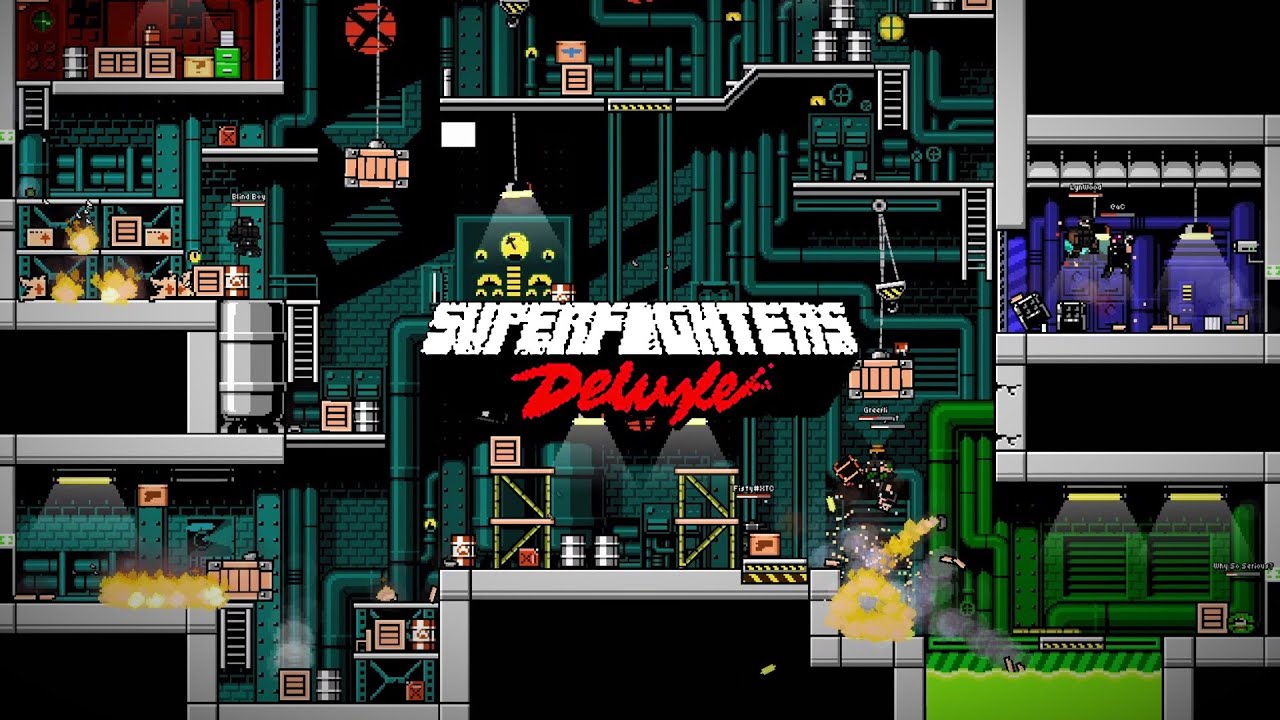 Having fun in Superfighters Deluxe Multiplayer - YouTube
