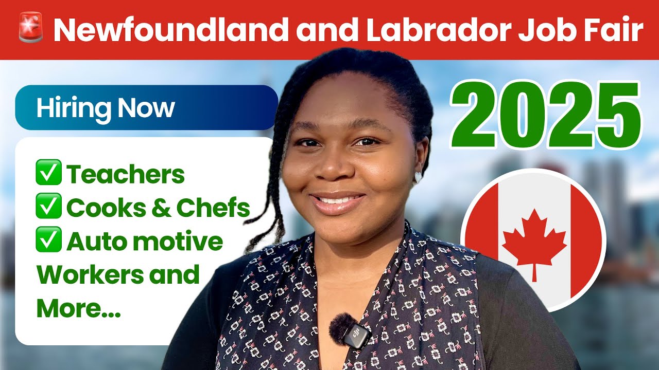 Newfoundland and Labrador Canada Job Fair 2025 🇨🇦| Hiring Teachers ...