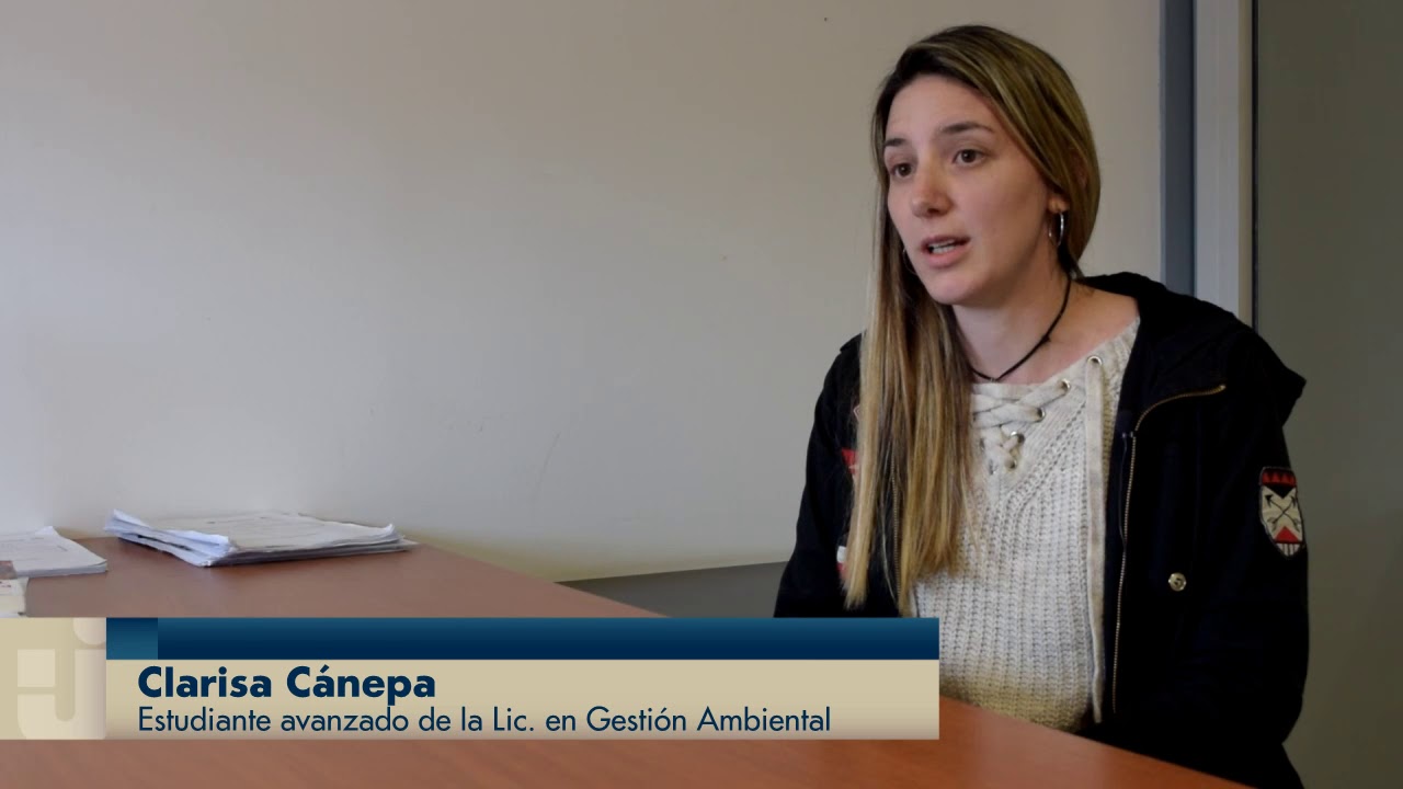 Clarisa Canepa - Estudiante avanzada de la Lic. en Gestión Ambiental ...