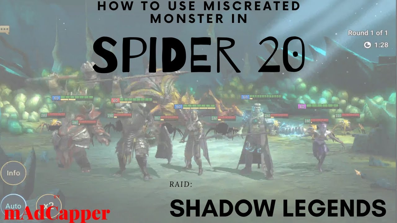 Spider 20 Feat. Miscreated Monster! Raid: Shadow Legends - YouTube