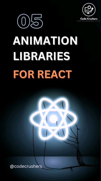 5 React Js Animations Libraries #reactjs #shorts - YouTube
