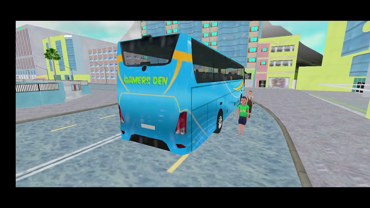 GD bus driving (part 2) - YouTube