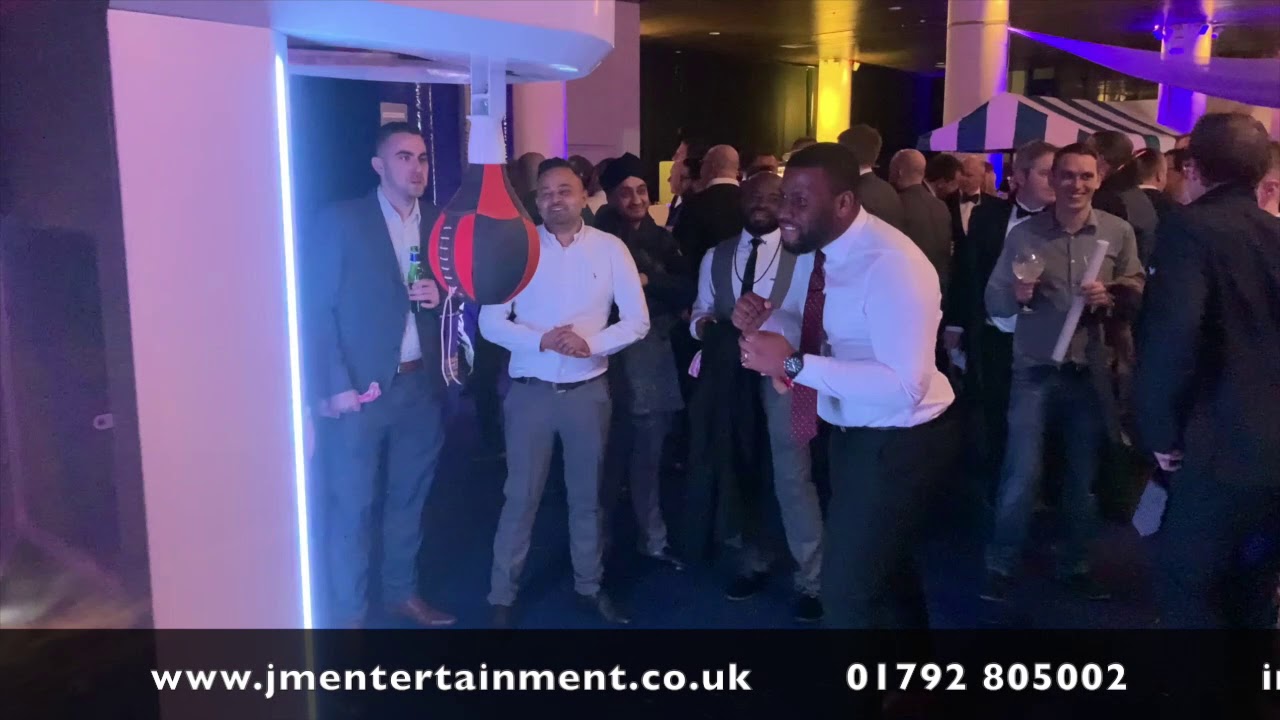 Boxer / Punch Machine Hire For Events | www.jmentertainment.co.uk - YouTube