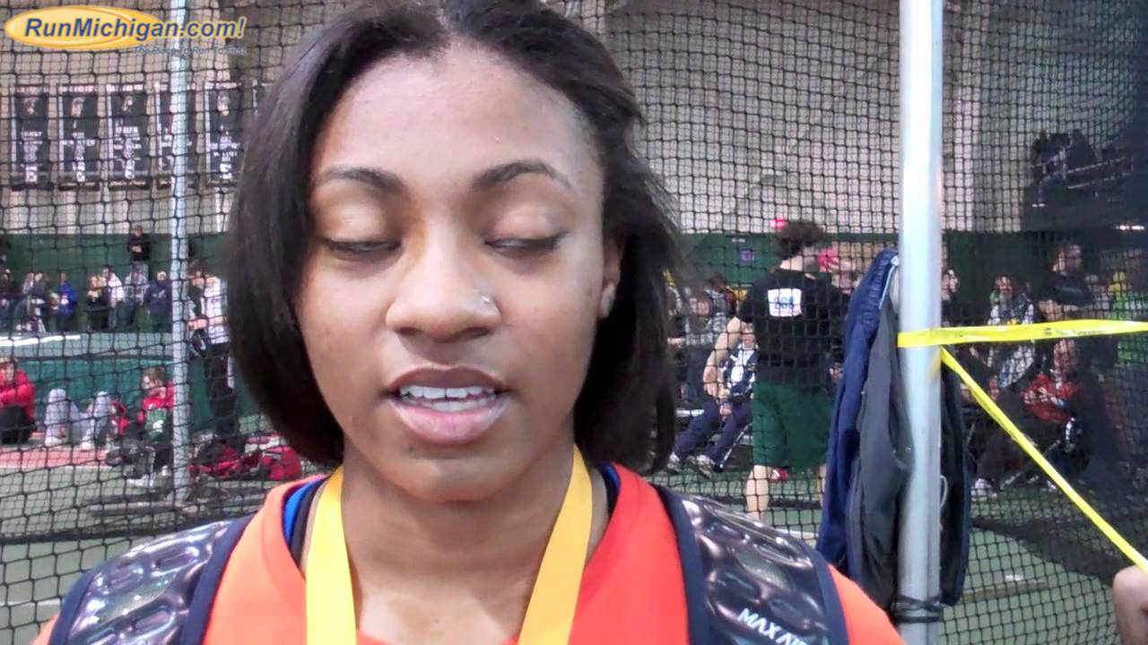 Interview: Kyra Jefferson - 200 Meter Champion - 2012 MITS Championship ...