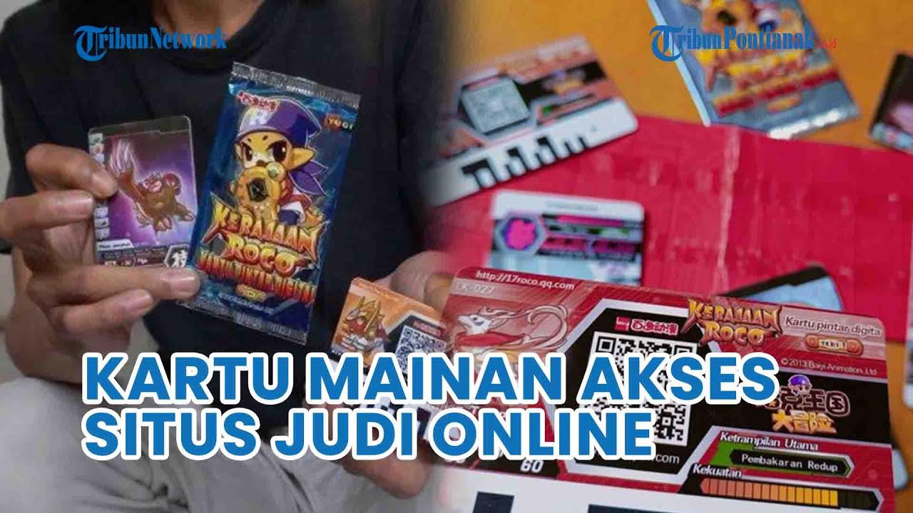 Beredar Kartu Mainan Anak Terhubung ke Situs Judi Online Melalui ...