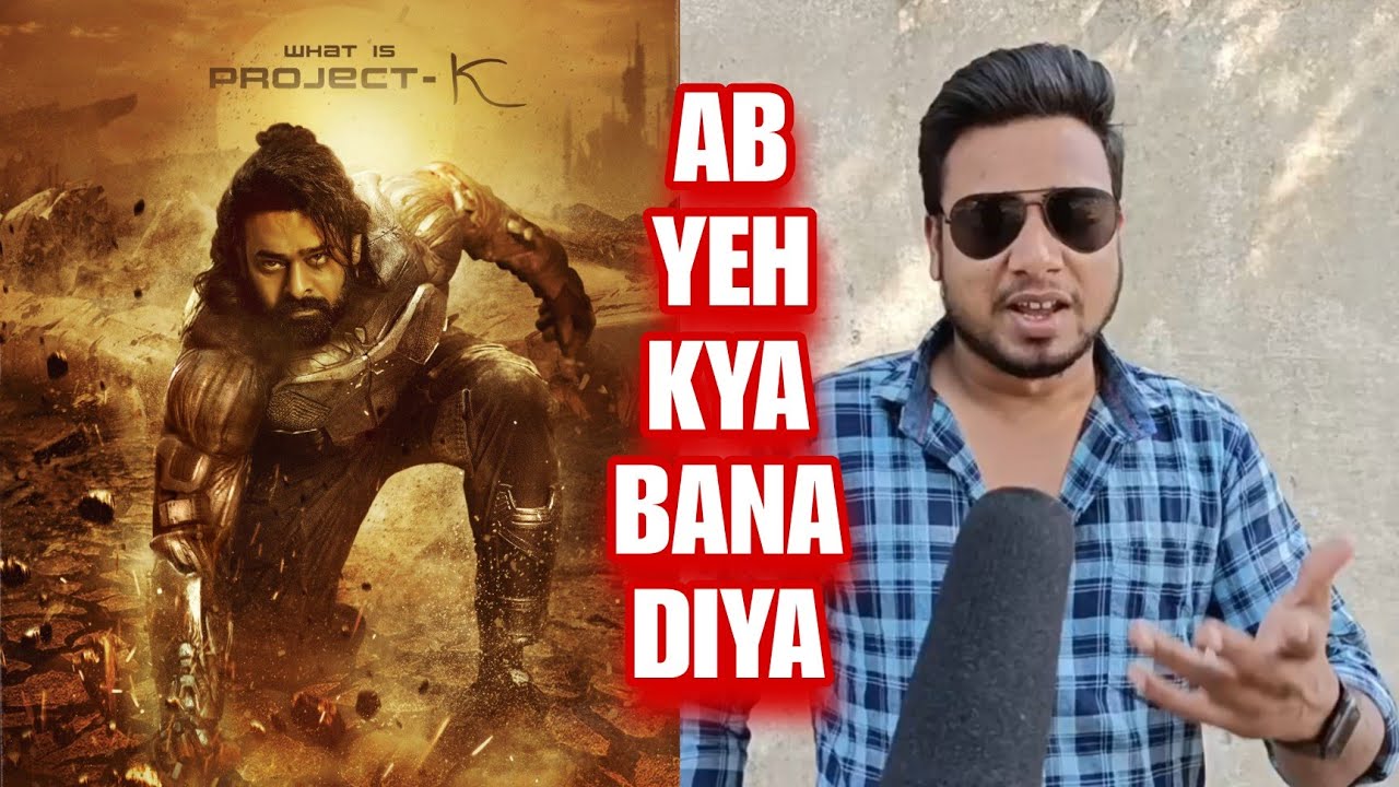 Project K Prabhas First Look Review Reaction | Project K Glimpse Teaser ...
