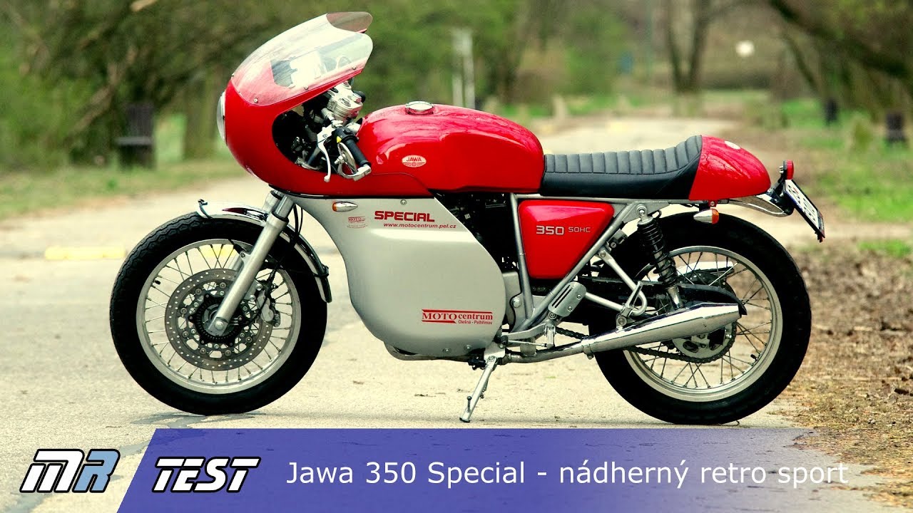 Test Jawa 350 Special - nádherný retro sport - motoride.sk - YouTube