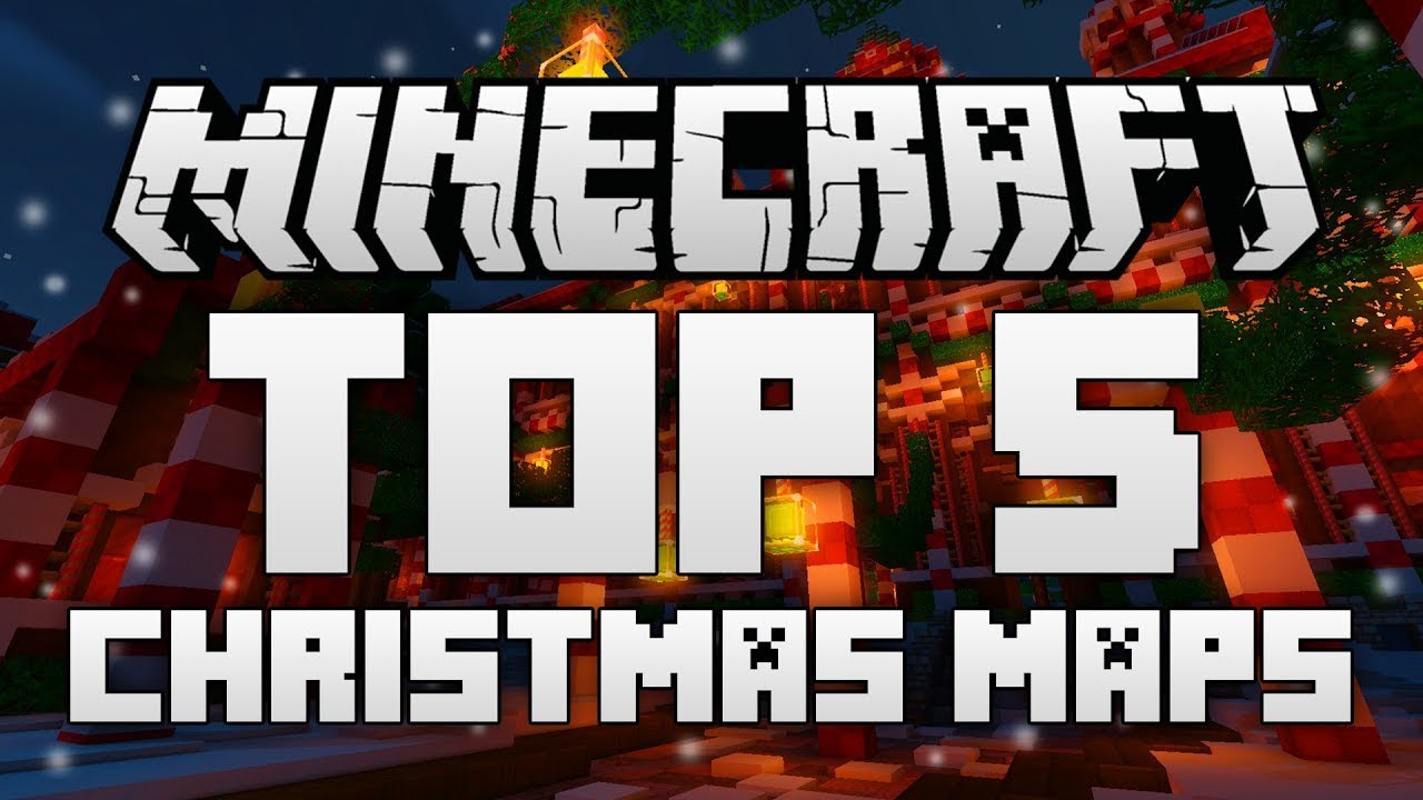 Top 5 des plus belles maps de Noël sur Minecraft - YouTube