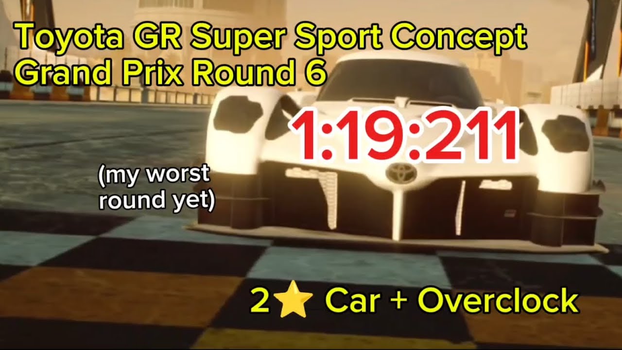 Toyota GR Super Sport Concept Grand Prix Round 6 | 1:19:211 | Asphalt ...