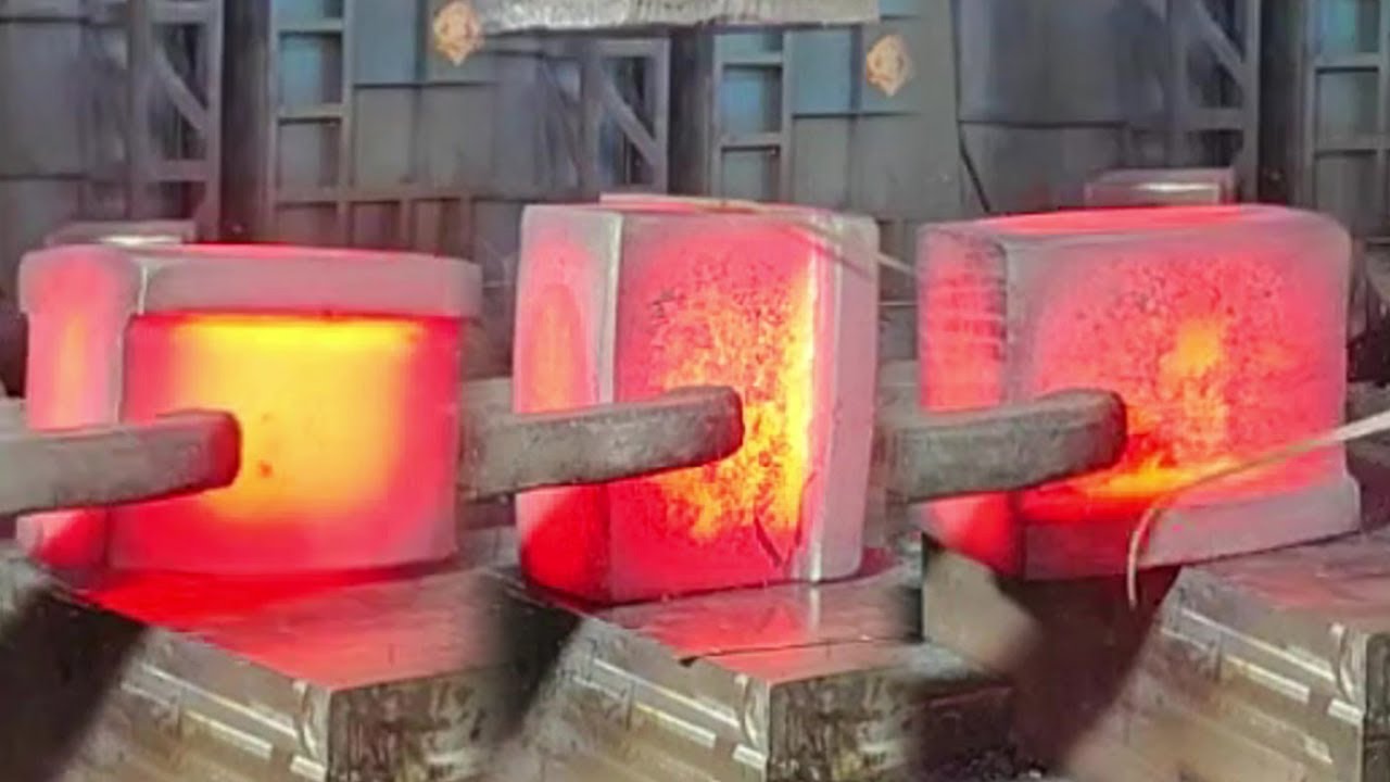 How To Professionally Forge Steel Billets EP942 - YouTube