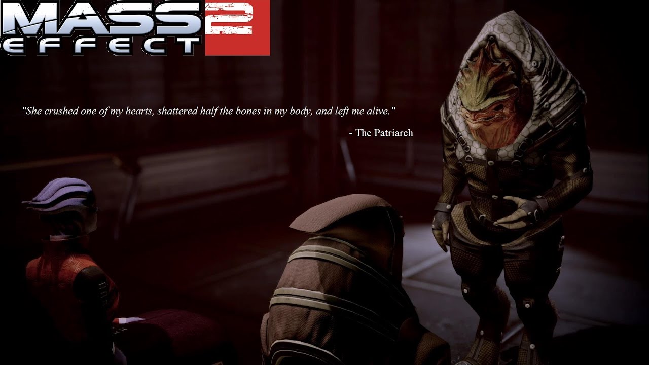 Mass Effect 2 Playthrough Part 21 | The Patriarch - YouTube
