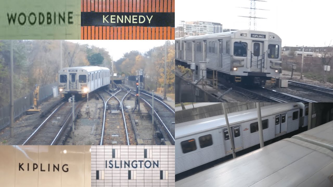 TTC Train Compilation {7} (West Side of the TTC, Plus Kennedy and ...