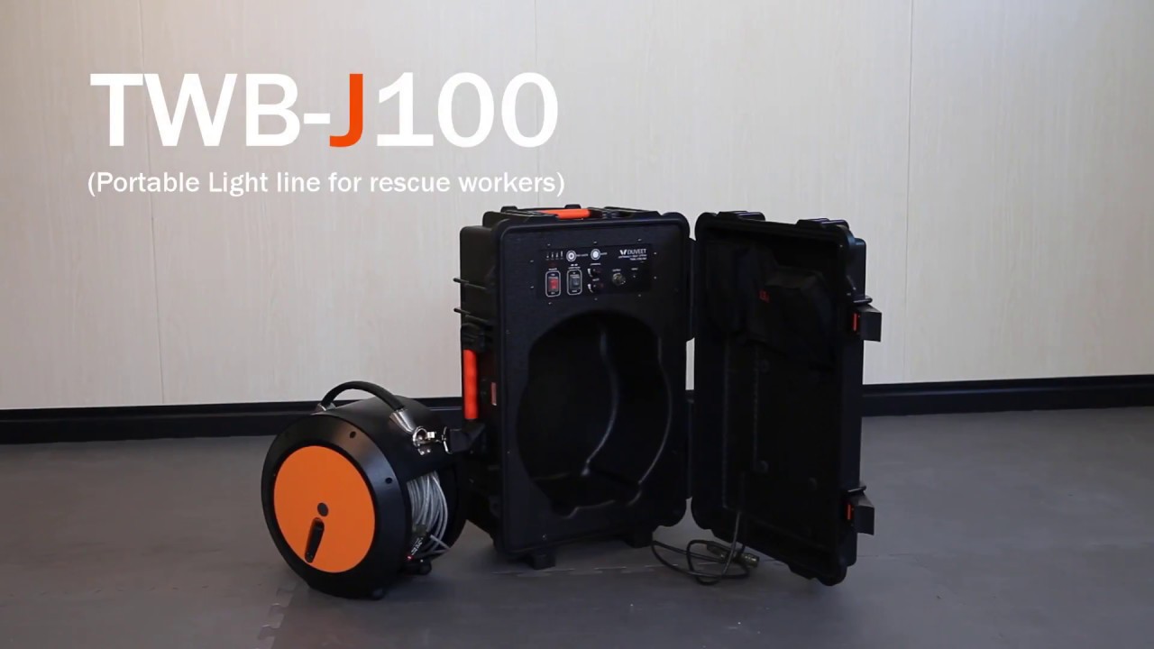Portable rescue light (illumination) line - TWB J100 - YouTube
