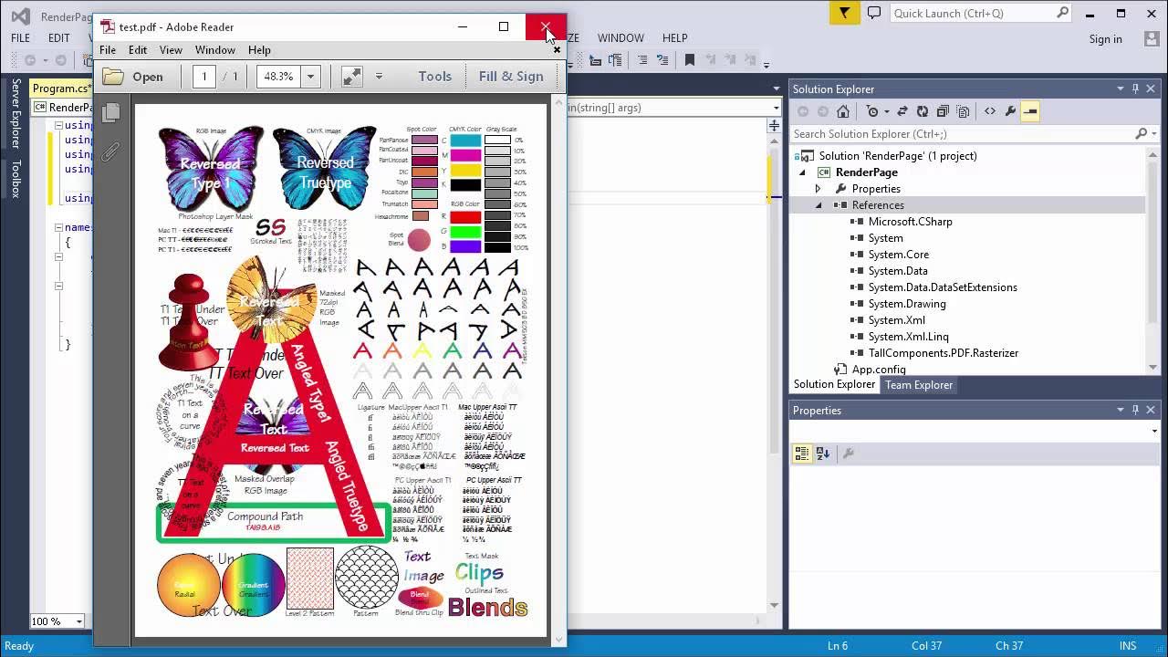 How to convert PDF to Bitmap - YouTube