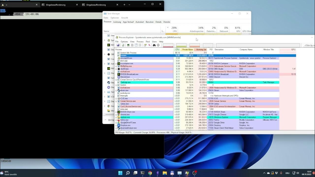 Problem with vmmem / VmmemWSL high CPU usage (WSL2) - YouTube