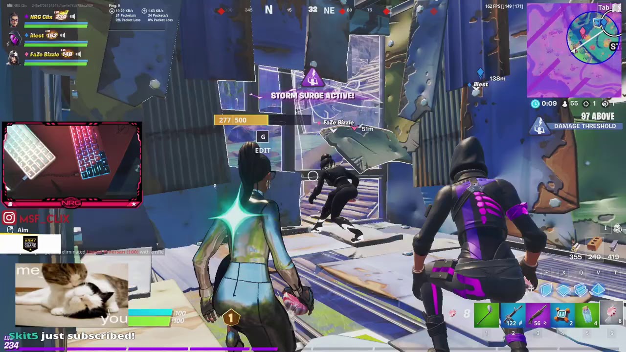 Clix *FLEXES* His Real Skills in FNCS On New *DUAL PC* Setup - No FPS ...