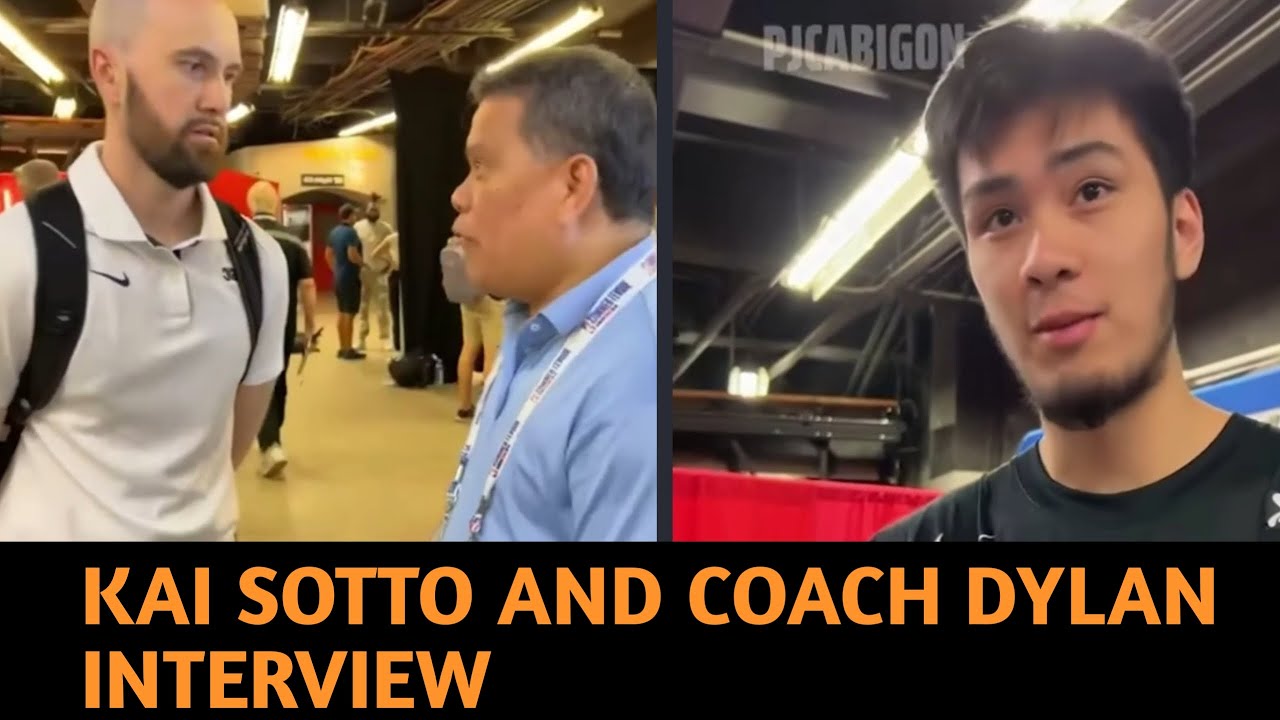 KAI SOTTO AND COACH DYLAN MURPHY INTERVIEW - YouTube