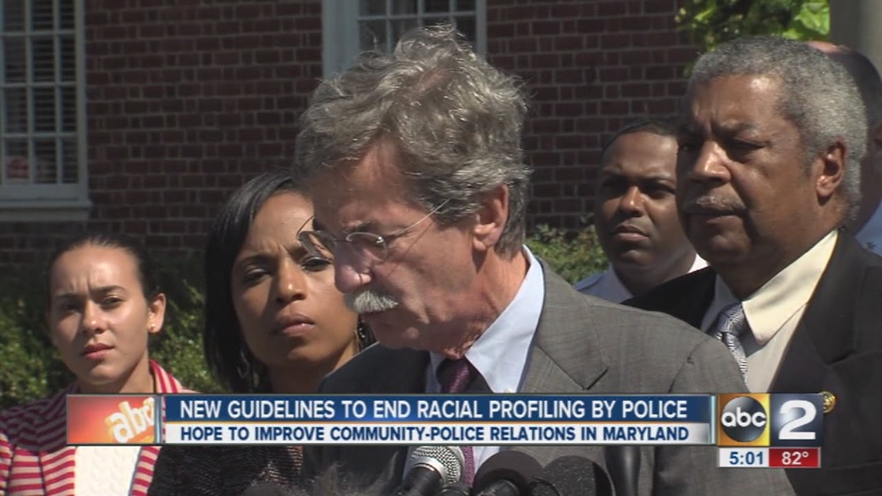 Md. attorney general announces guidelines to end racial profiling by ...