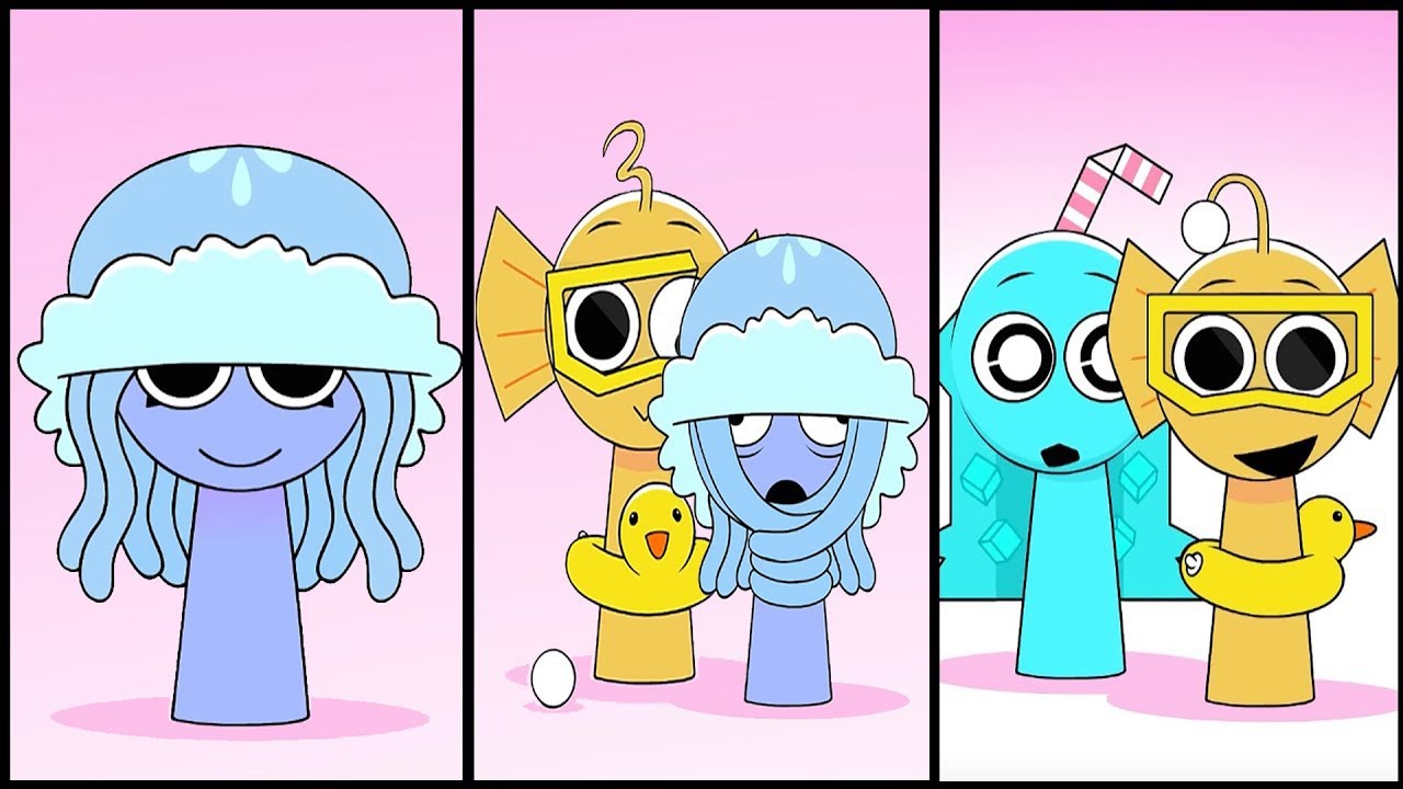 Sprunki ALL Phases | Sprunki Bailey Meets Aurelia And Satan| BEST SONG ...