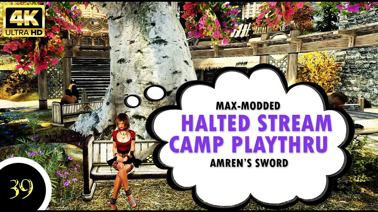 Amren's Family Sword Skyrim Halted Stream Camp Playthrough NSFW Ultra ...