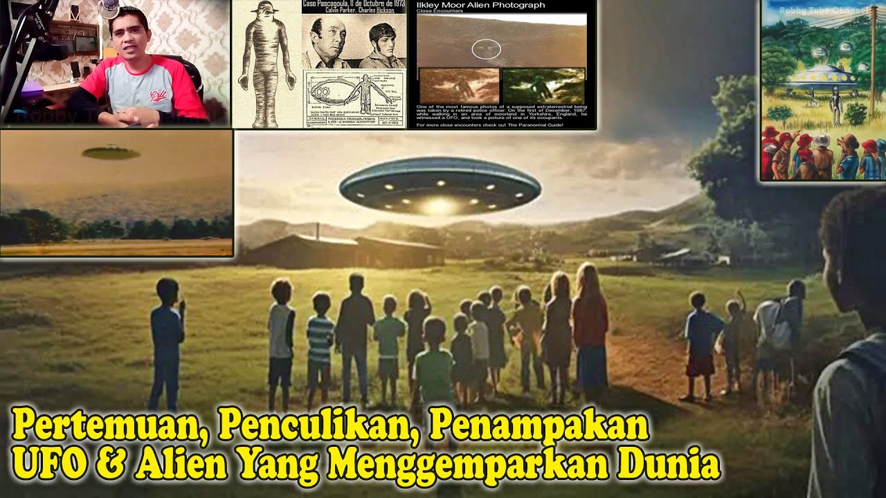 Kisah Penampakan UFO & Alien Yang Pernah Menggemparkan Dunia - YouTube