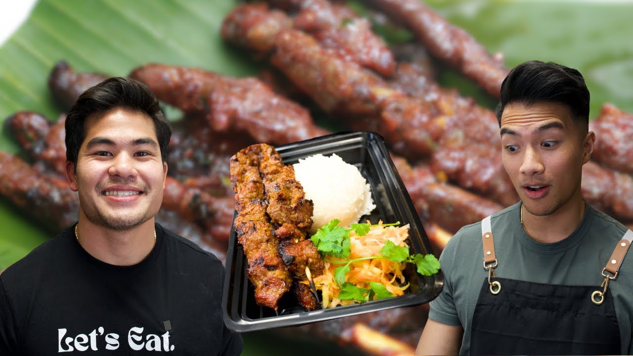 Cooking Cambodian Beef Sticks: My First Attempt - YouTube