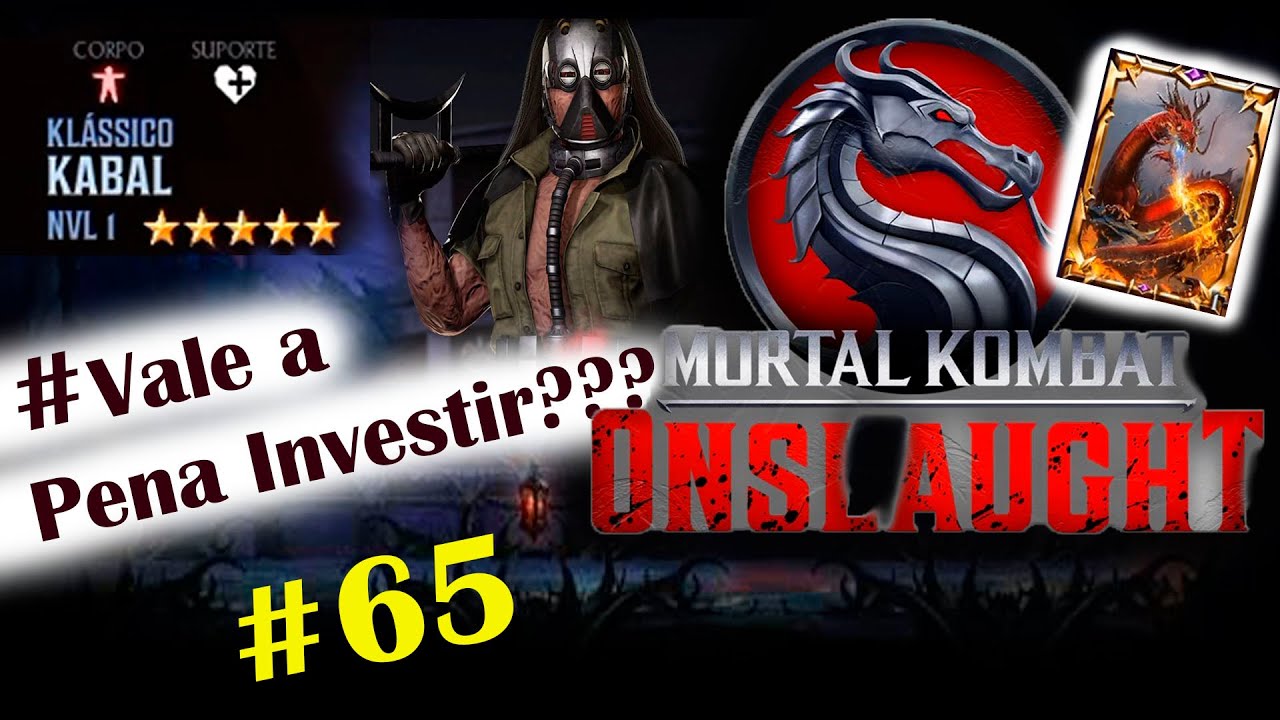 Klassic Kabal - Mortal Kombat Onslaught I Relíquia do Dragão Vermelho ...