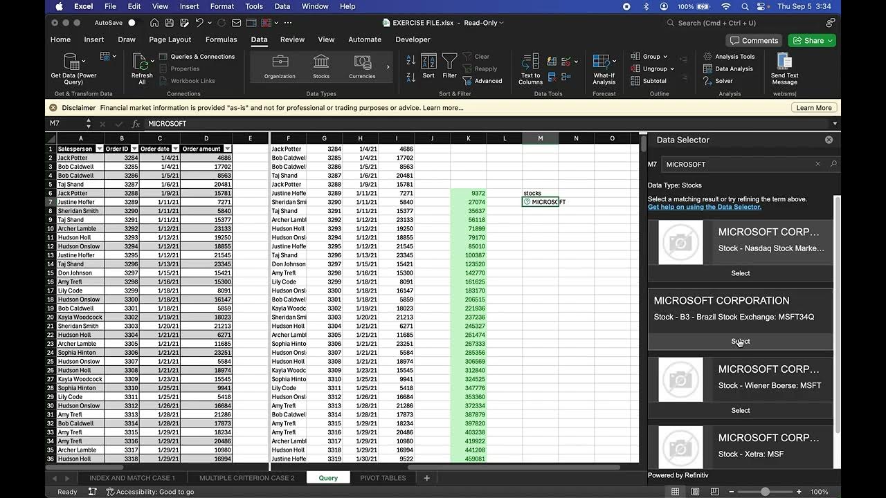 Excel 365 Training - YouTube