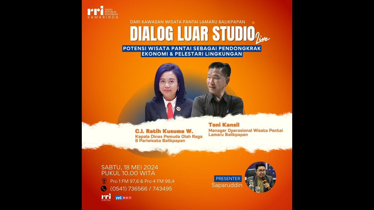 Dialog Luar Studio ,Sabtu 18 Mei 2024 - YouTube