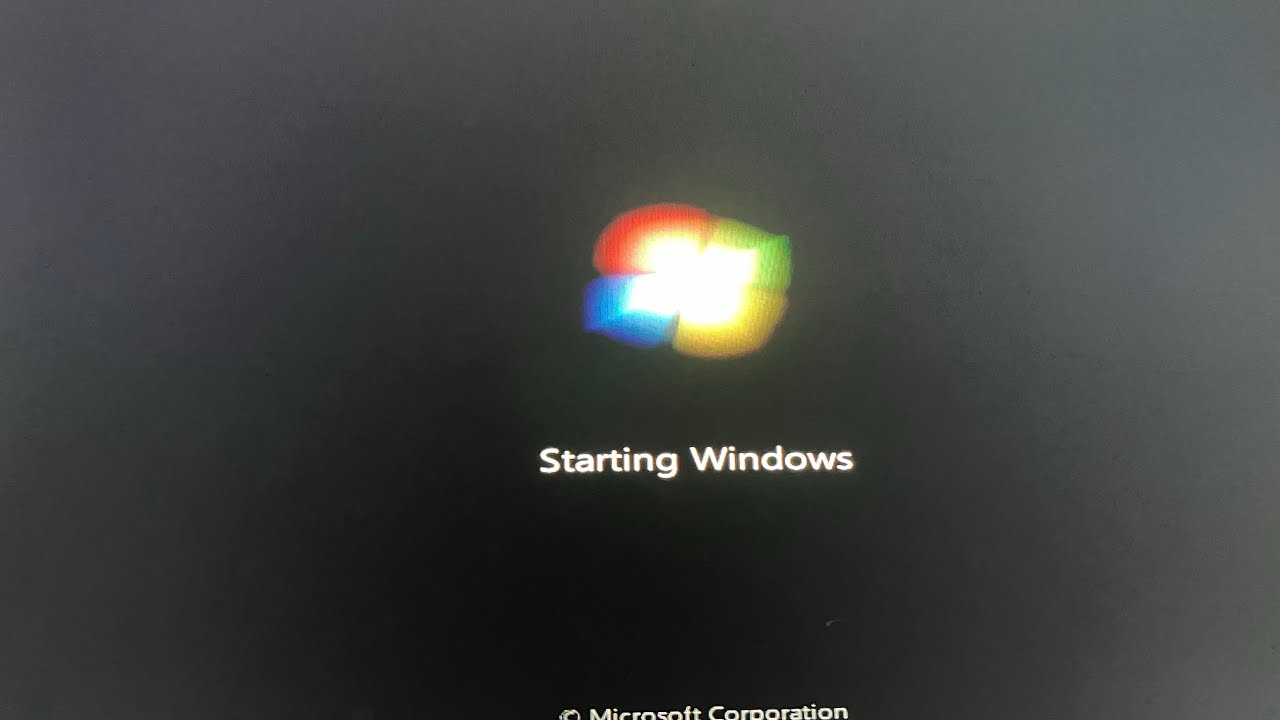 Windows 7 running on SSD drive. - YouTube