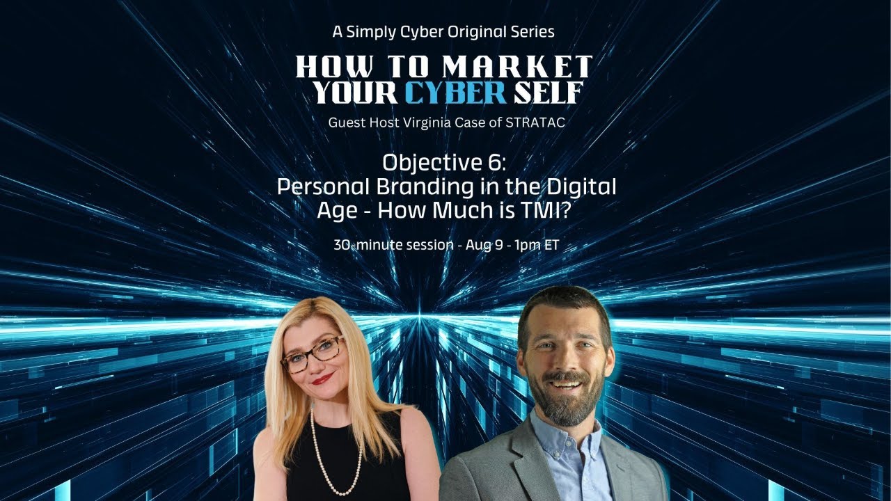 Ep 6 of 8: Personal Branding in the Digital Age (Market Your Cyber Self) - YouTube