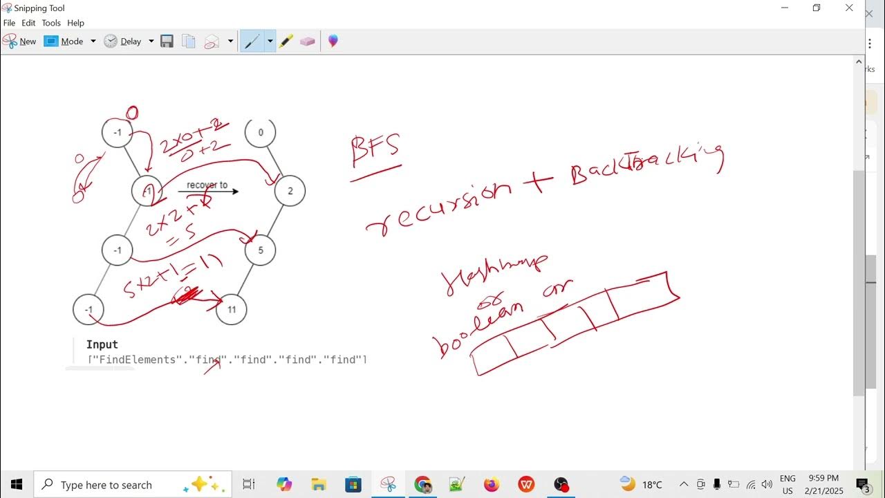 1261. Find Elements in a Contaminated Binary Tree-Day 21/28 Leetcode February Daily Challenge ...