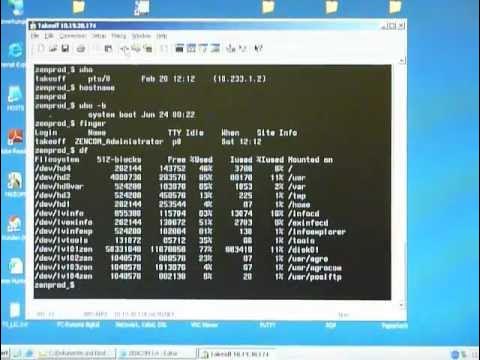 IBM AIX 4 shell commands - YouTube