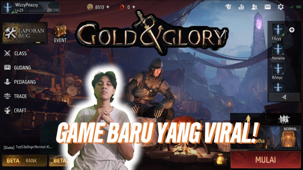 WIZZY PLAYS : Gold & Glory - Mencari Suki GNG #15 - YouTube