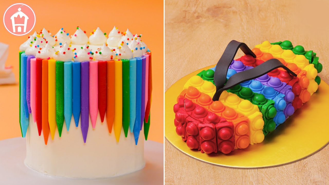 TOP Rainbow & Pop It Cake Designs | 8 Awesome Cake Decorating Ideas ...